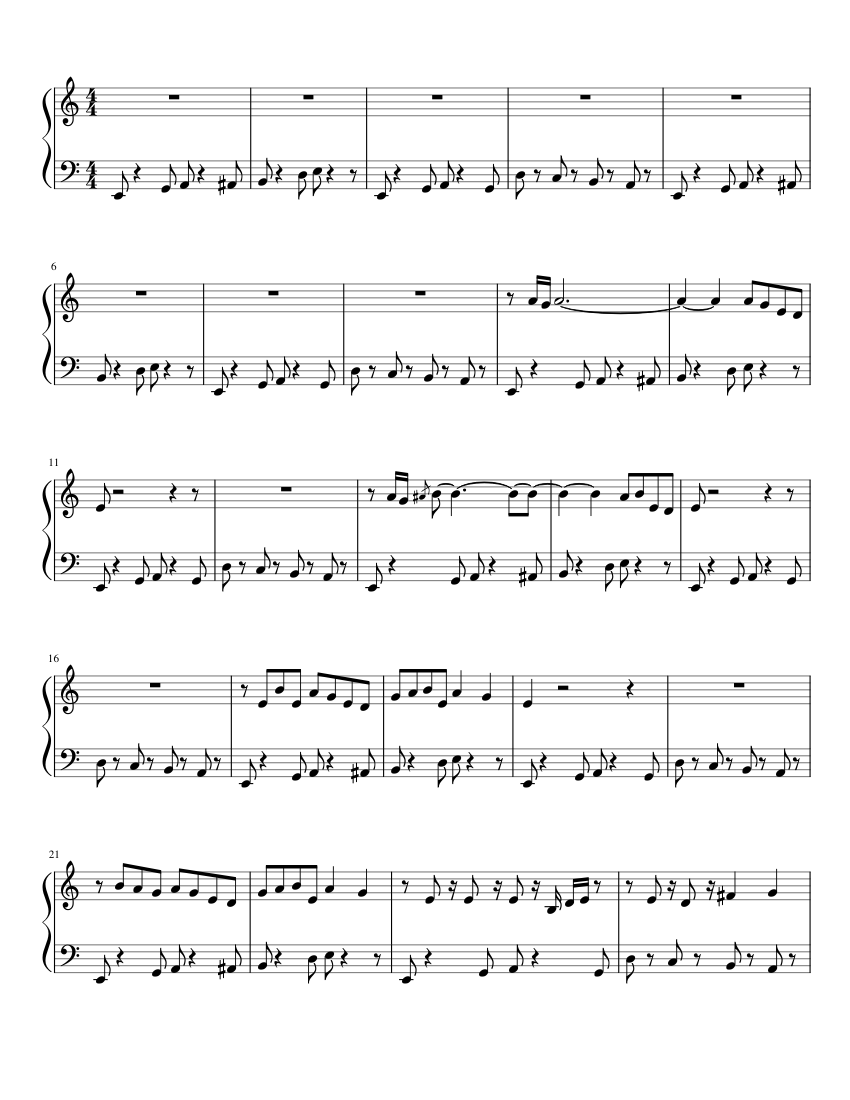 Dodo Sheet music for Piano (Solo) Easy | Musescore.com