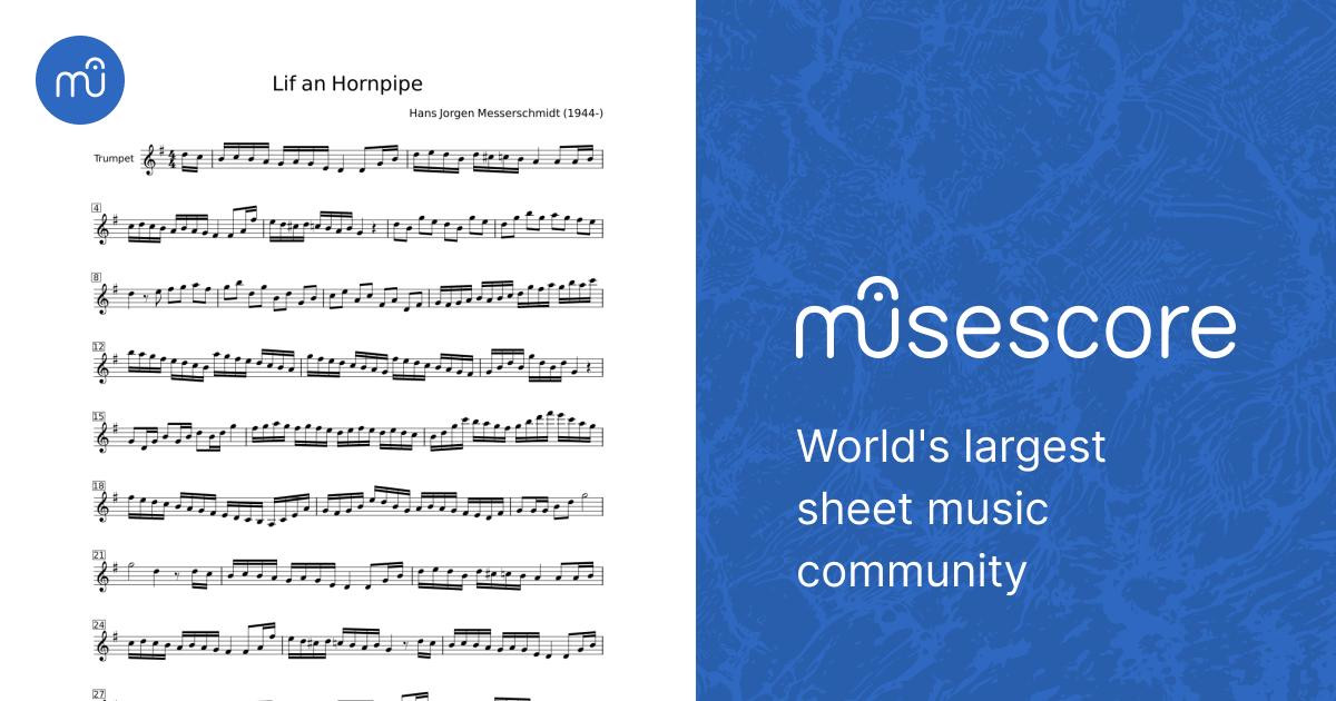 Lifan Hornpipe - Hans Jorgen Messerschmidt Sheet Music for Trumpet ...