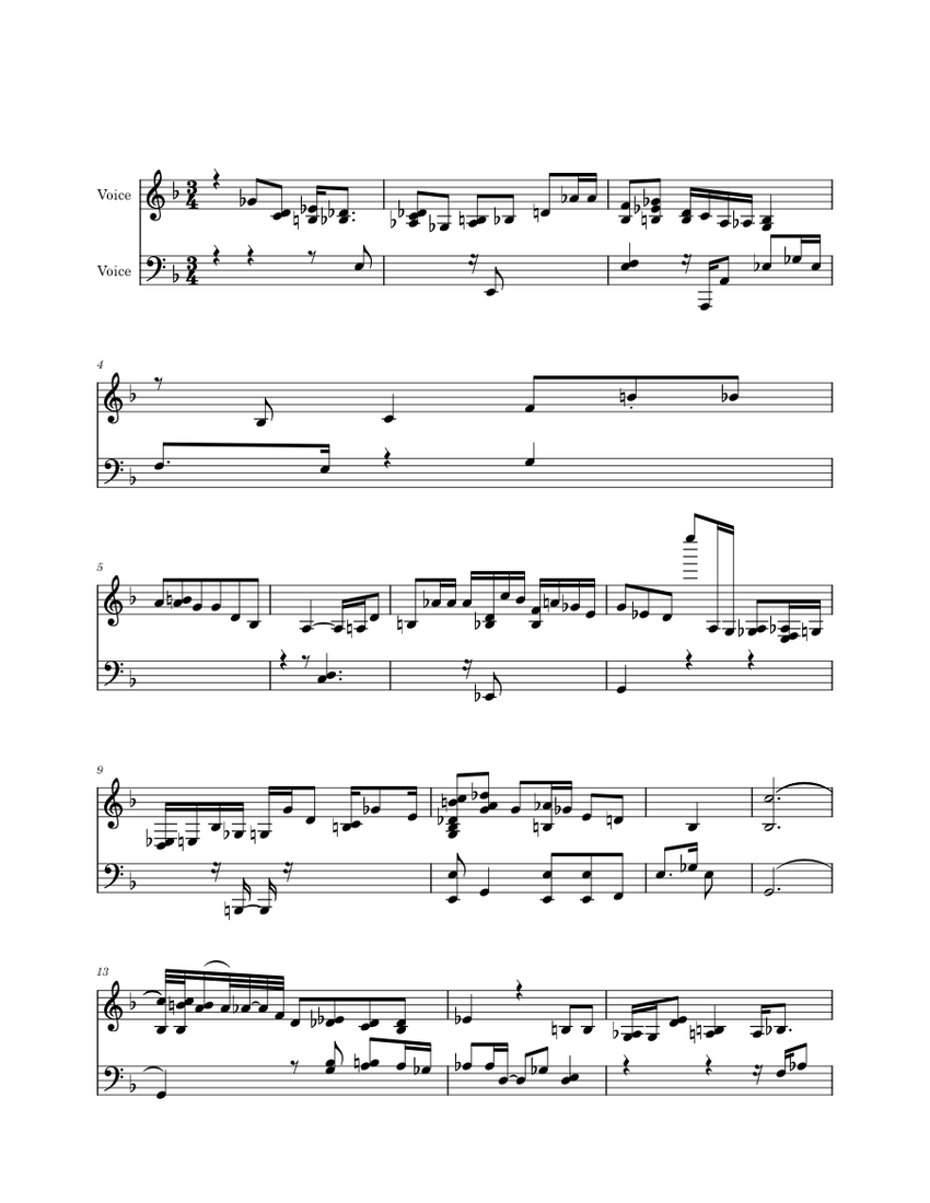 10 Sheet music for Vocals (Solo) | Musescore.com