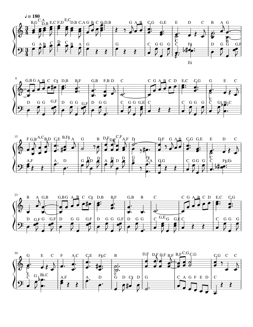 78 Trombones L Sheet music for Piano (Solo) | Musescore.com