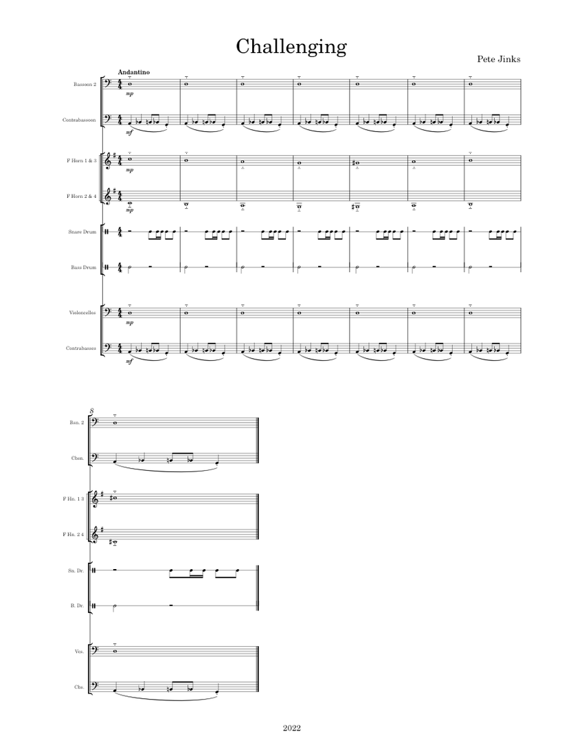 Challenging - Pete Jinks - piano tutorial Challenging - Pete Jinks - piano tutorial