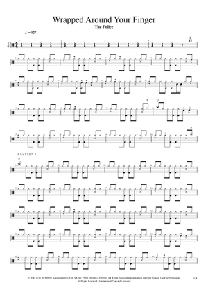 walking on the moon drum tutorial