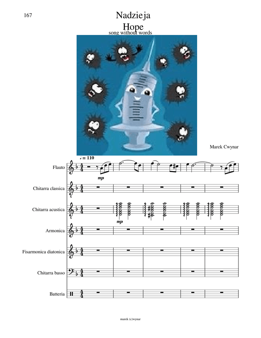 Hope Sheet music for Accordion, Flute, Guitar, Bass guitar & more ...
