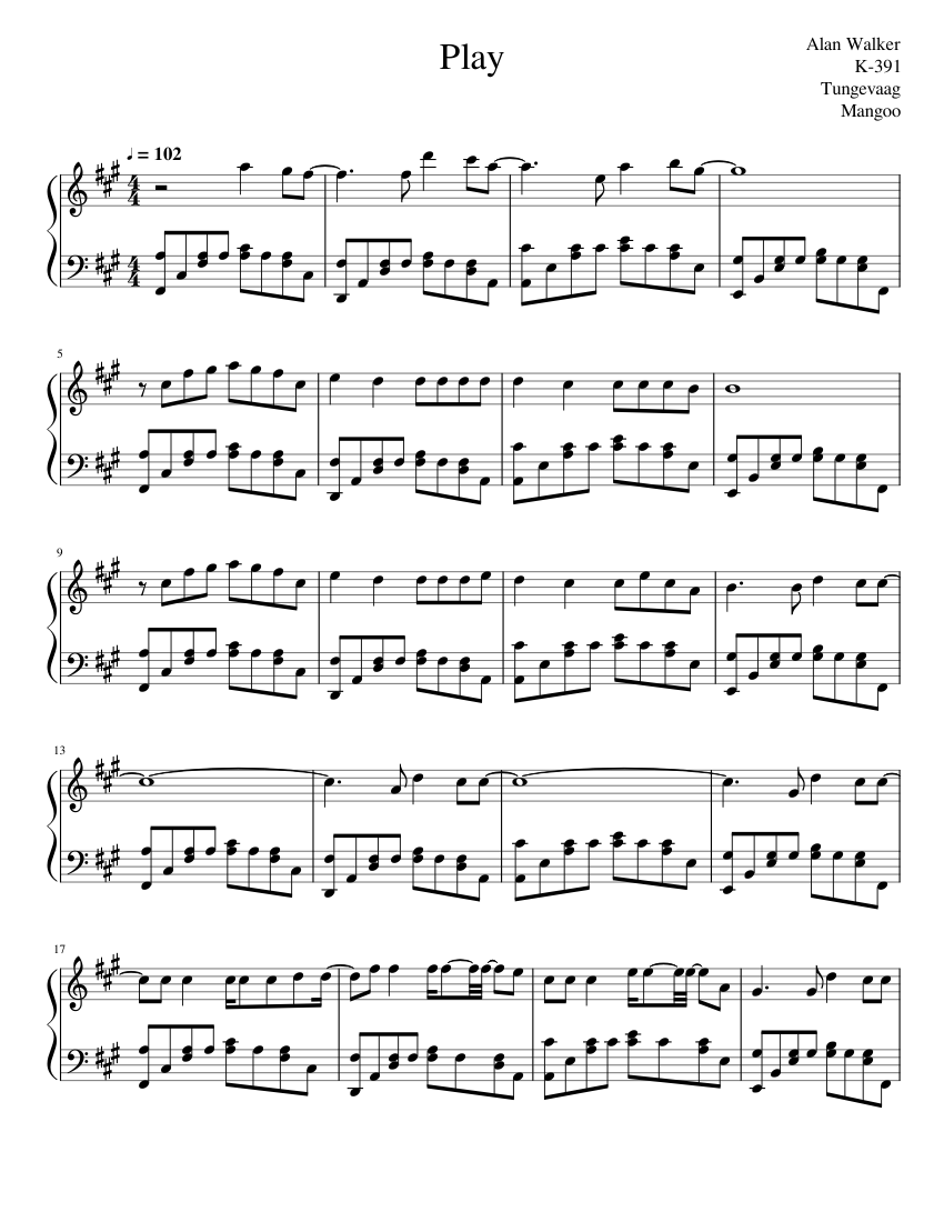 Play Sheet music for Piano (Solo) | Musescore.com