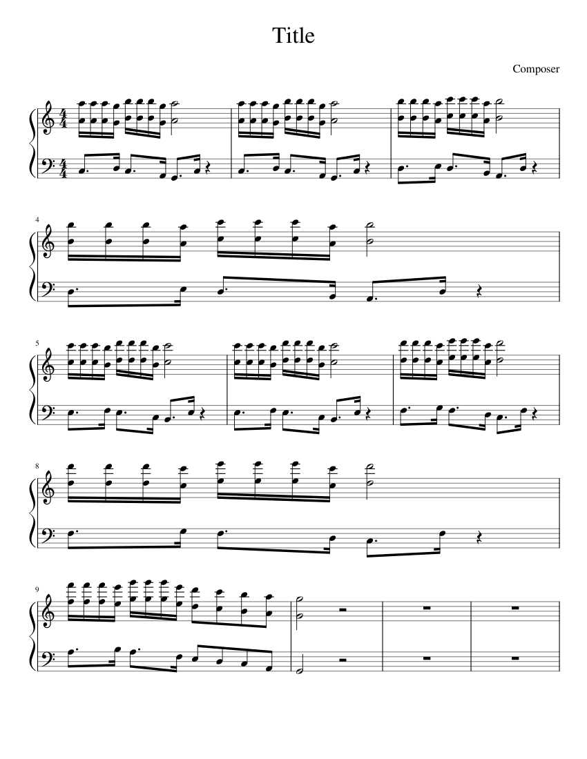 Strolling Along Sheet music for Piano (Solo) Easy | Musescore.com