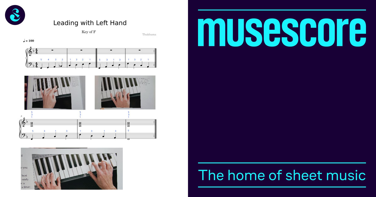 Leading with Left Hand Sheet music for Piano (Solo) Easy | Musescore.com