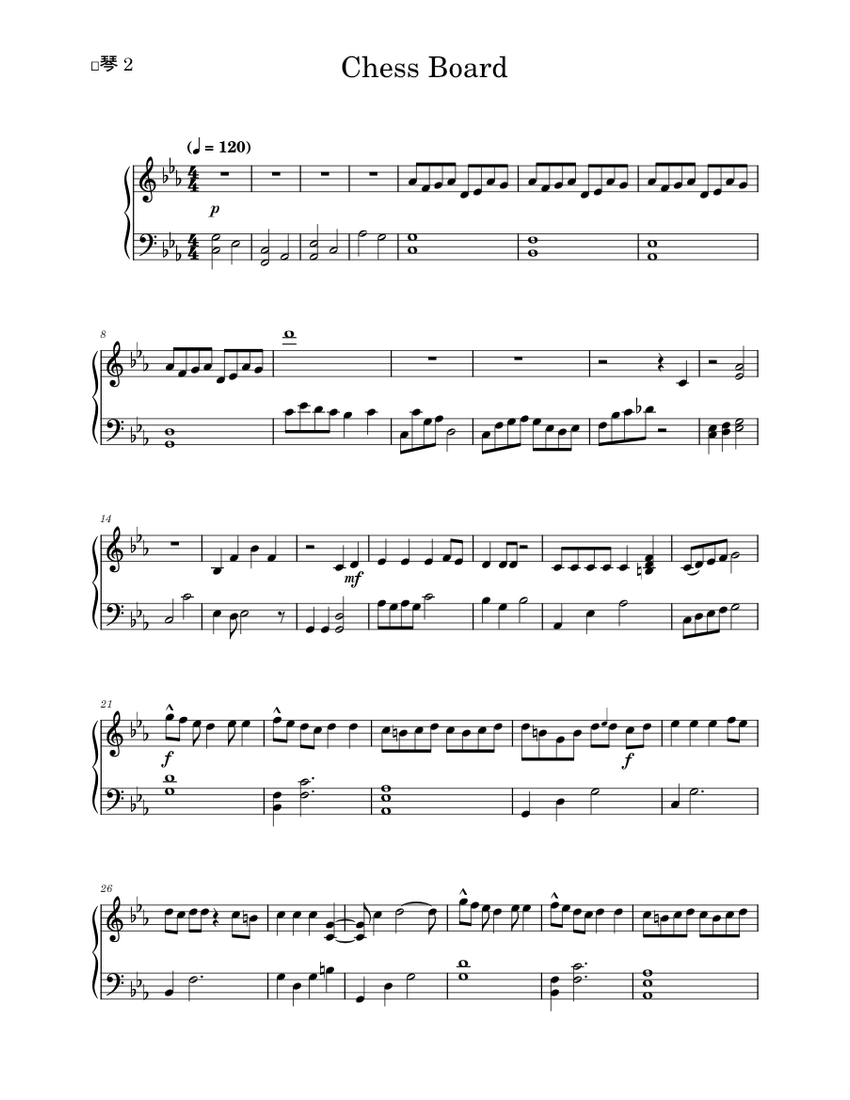 Chess board – 方不凡 Chess Board – 方不凡 Chess_Board multiplayer-player_2 ...