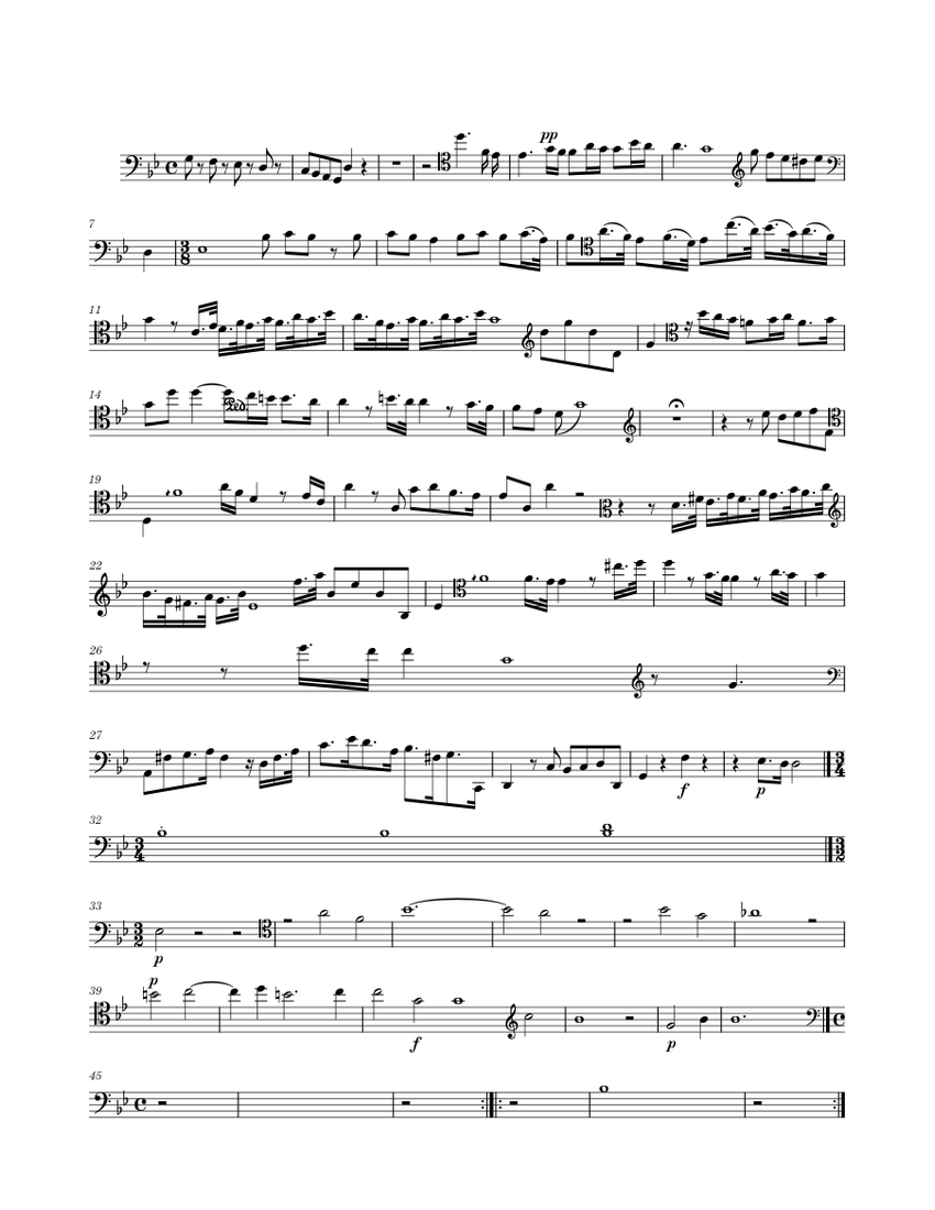 Organ concerto op 4 nr 3 45e0f0ed58ba44f2ecbebccbf94aa6e3f0072226 Sheet ...