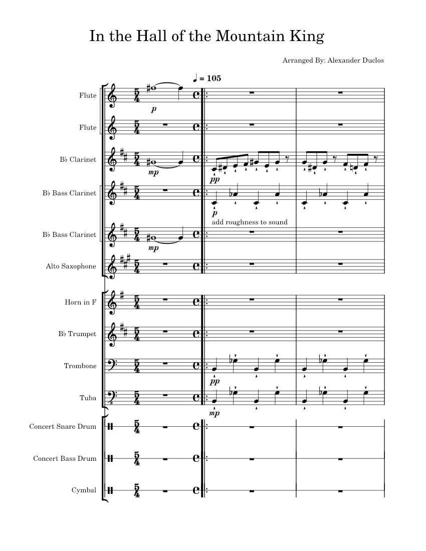 In The Hall of The Mountain King – Edvard Grieg In the Hall of the ...