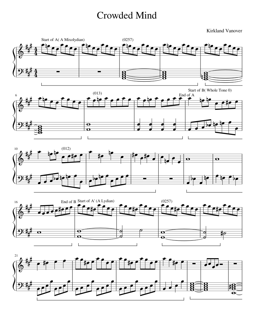 MUTH Comp Part 2 Sheet music for Piano (Solo) | Musescore.com
