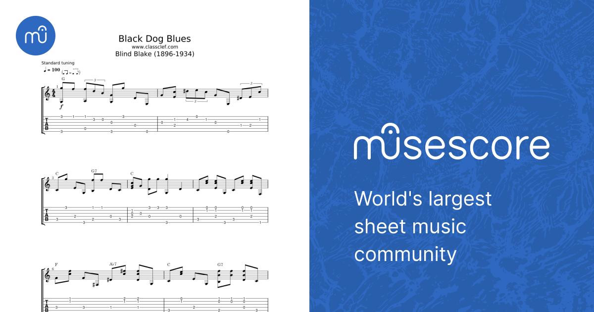 blind blake's rag tab