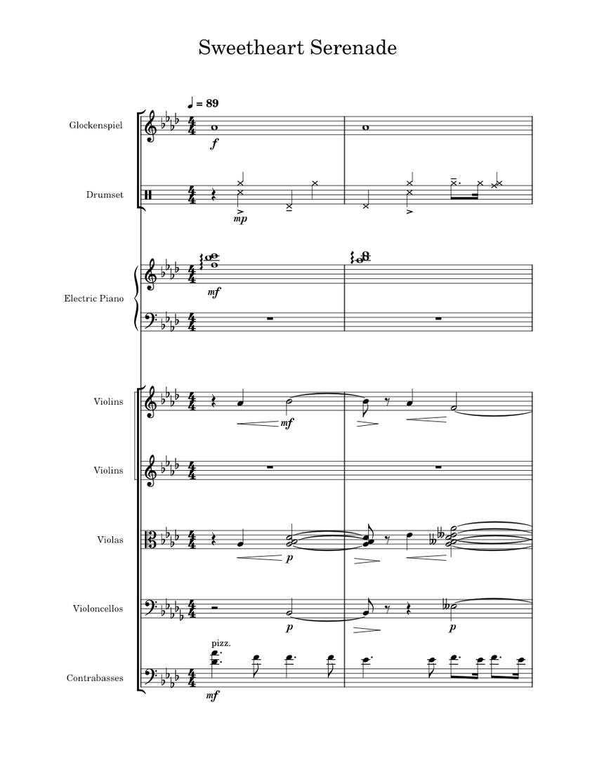 Sweetheart Serenade – Heinz Kiessling Sheet music for Piano ...