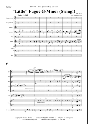 Play Official version of Fugue in G minor, BWV 578 Sheet Music by ...