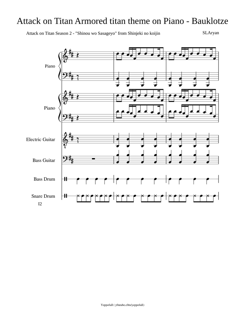 armoured titan theme