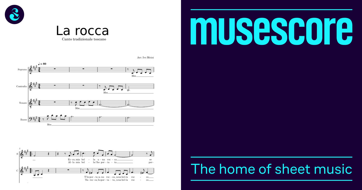 La rocca – Cesare Amurri Sheet music for Piano (Mixed Quartet ...