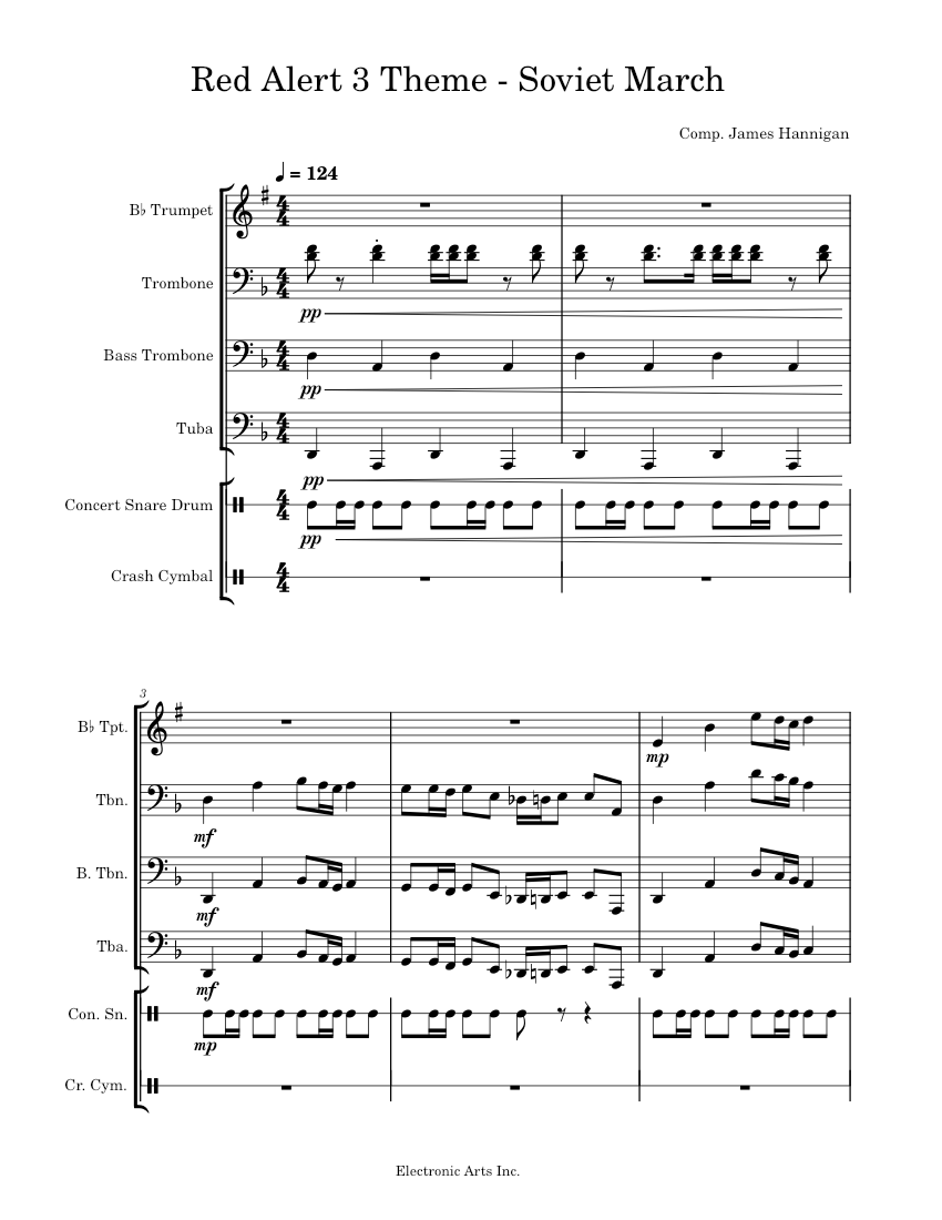 Red Alert 3 Theme - Soviet March – James Hannigan Red Alert 3 Theme ...