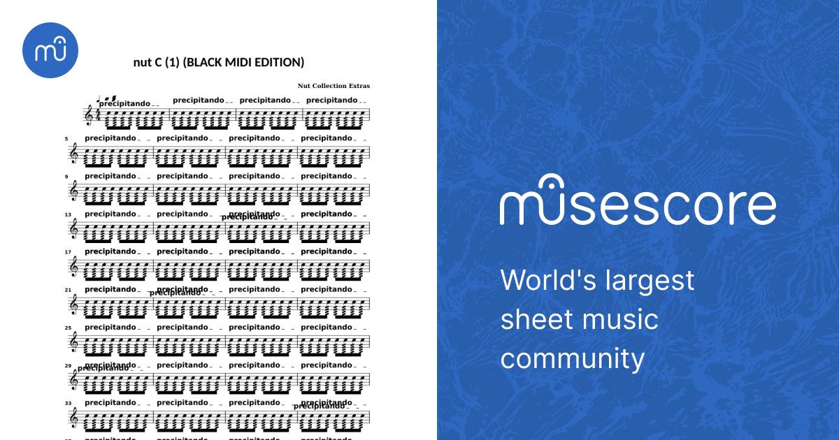 NUT C 1 BLACK MIDI EDITION – Nuts collection EXTRAS! Nut C 1 black midi ...