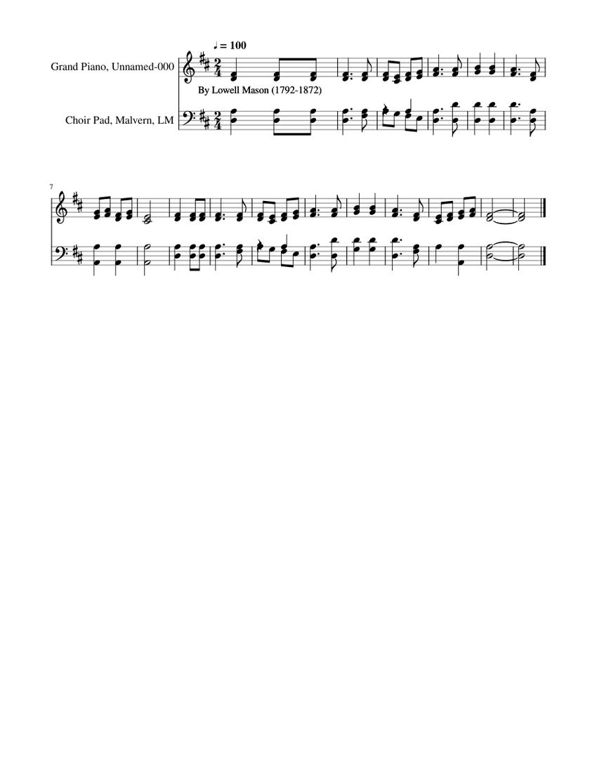 How shall the sons of men appear - Samuel Stennett Sheet music for ...