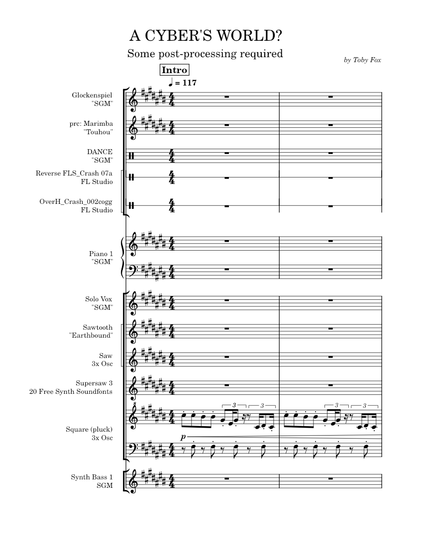 A CYBER'S WORLD? - Deltarune: Chapter 2 - piano tutorial