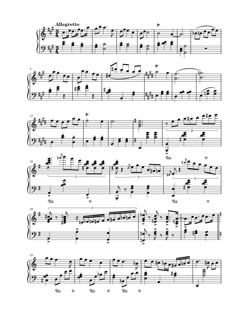 Untitled Sheet music for Piano (Solo) | Musescore.com