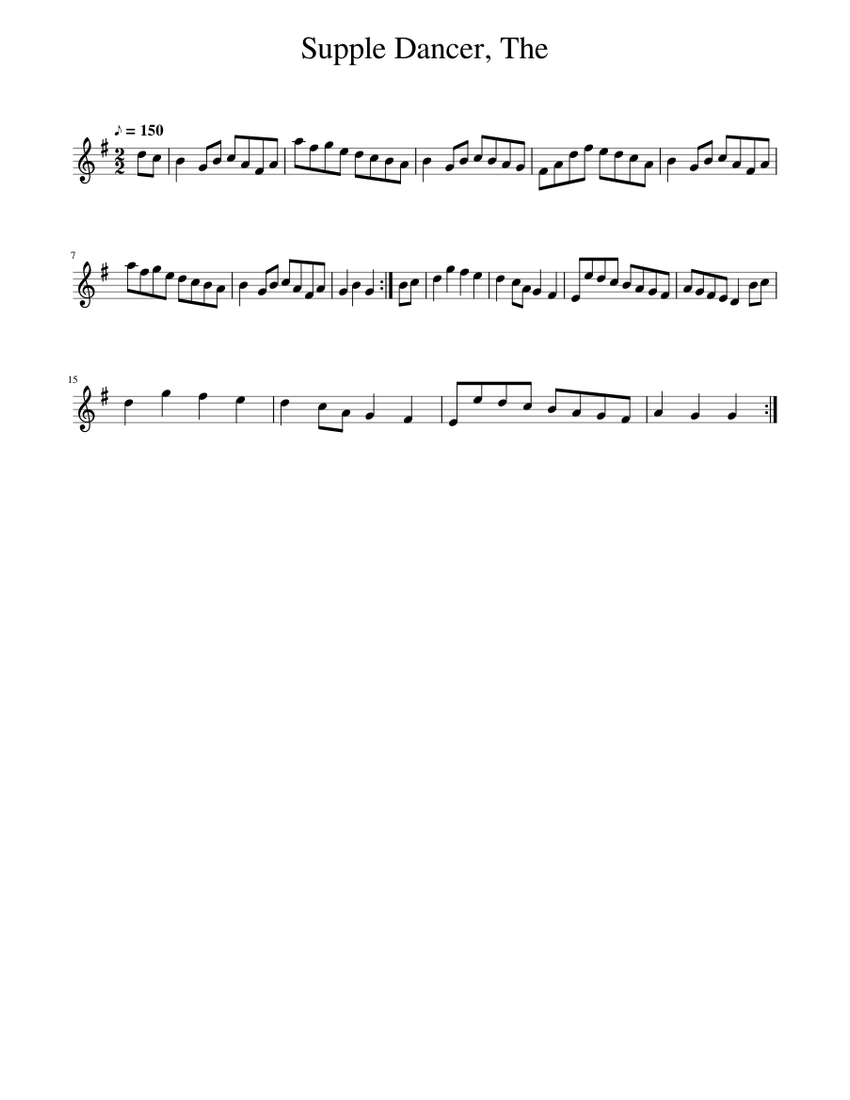 The Supple Dancer Sheet music for Piano (Solo) Easy | Musescore.com