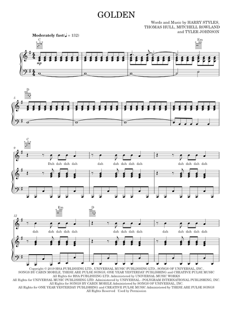 harry styles tutorial piano