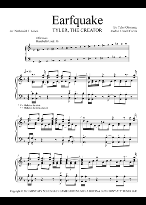 Play Official version of Earfquake Sheet Music by Tyler, The Creator ...