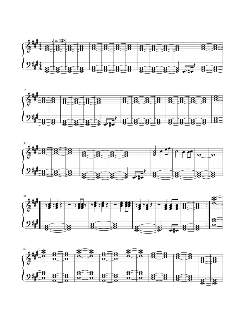 Time - Pink Floyd Sheet music for Piano (Solo) | Musescore.com