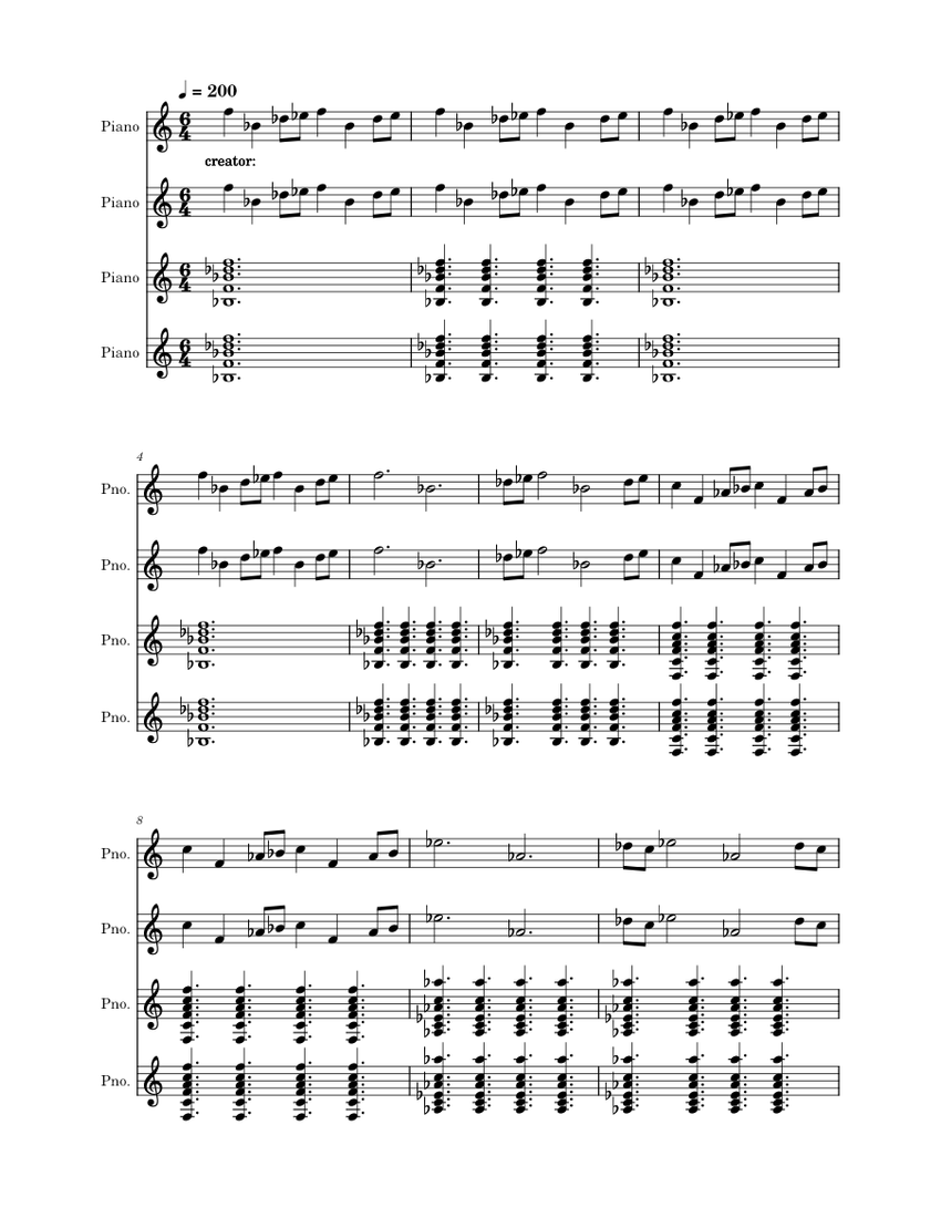 GameofThrones Sheet music for Piano (Mixed Quartet) | Musescore.com