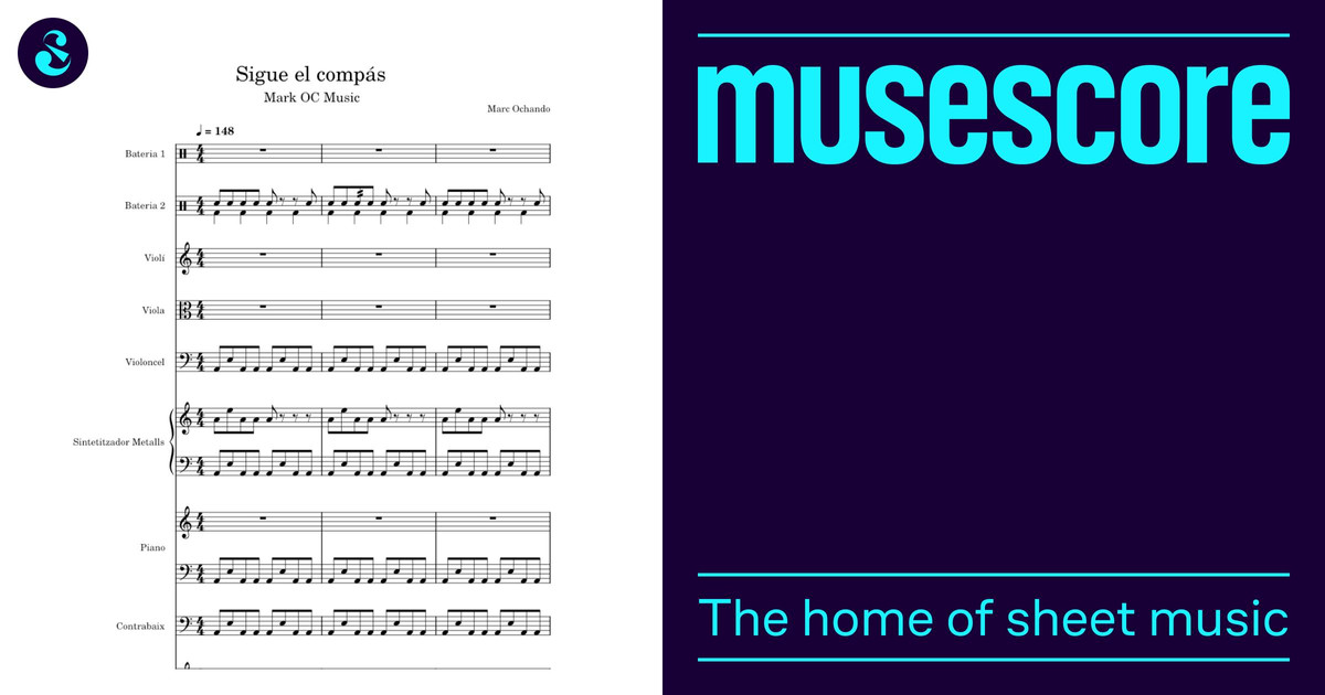 Sigue el compás Sheet music for Piano, Flute, Contrabass, Violin & more ...