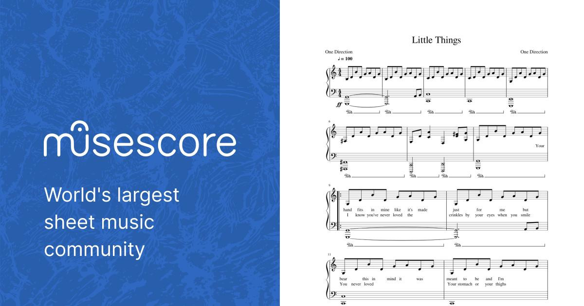 little things one direction keyboard tutorial