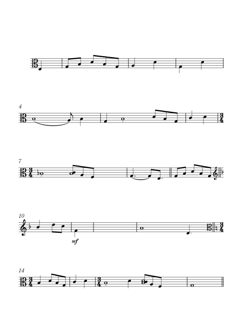 The toy parade theme of Leave it to beaver Sheet Music for Vocals ...