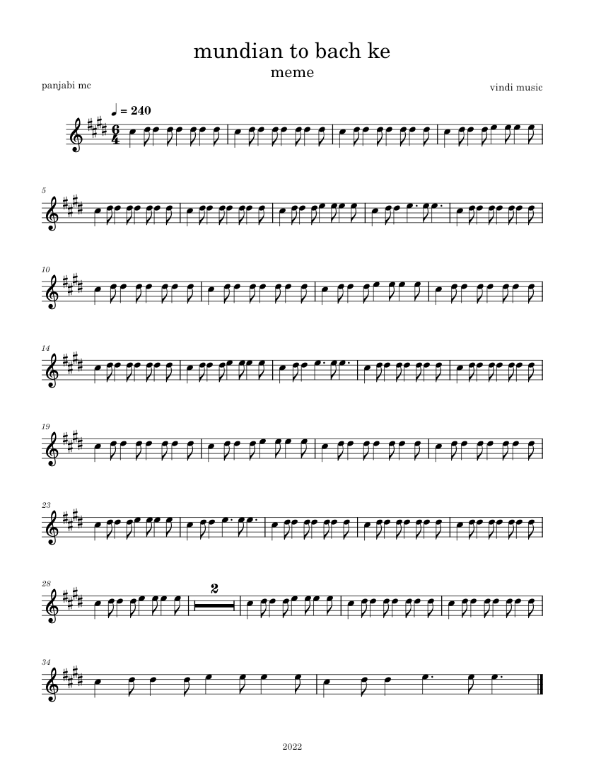 Mundian to bach ke – Panjabi MC mundian to bach ke mundian to bach ke ...