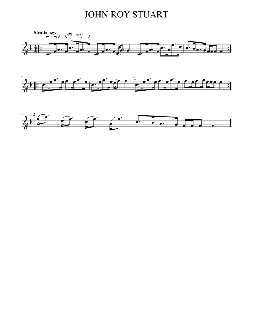 JOHN ROY STUART Sheet music for Piano (Solo) | Musescore.com