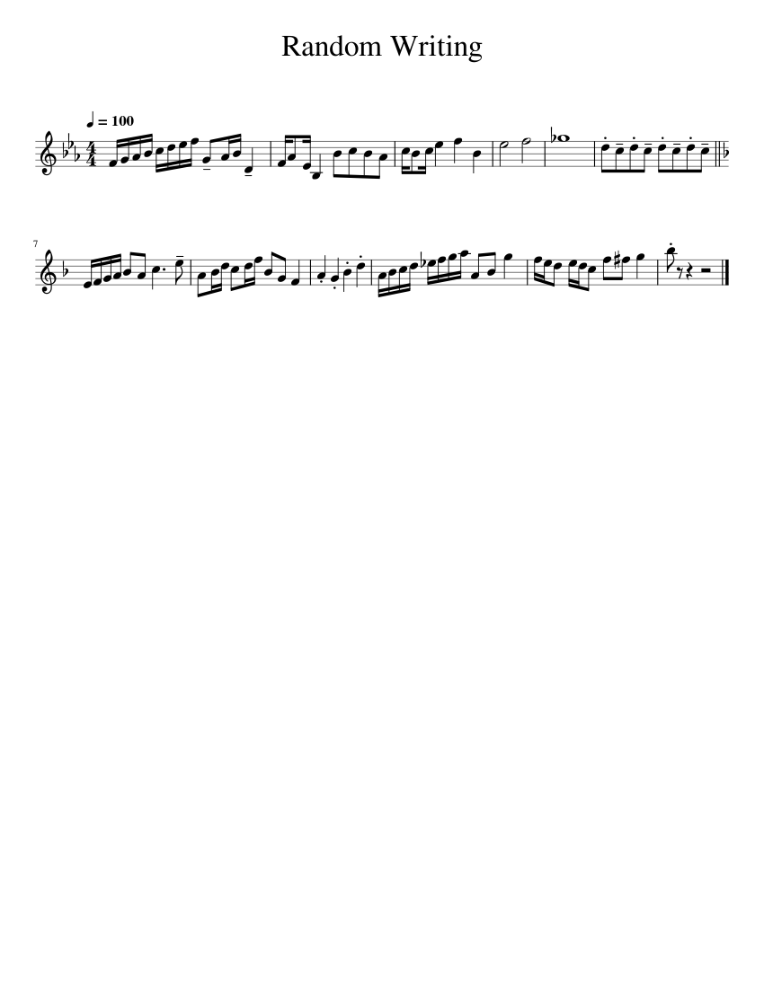 Random Sheet music for Clarinet in b-flat (Solo) | Musescore.com