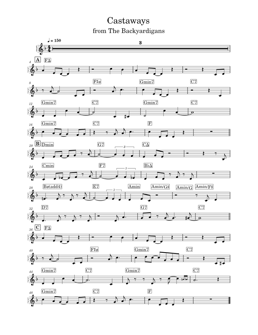 Castaways (from "The Backyardigans") – Evan Lurie and Douglas Wieselman ...