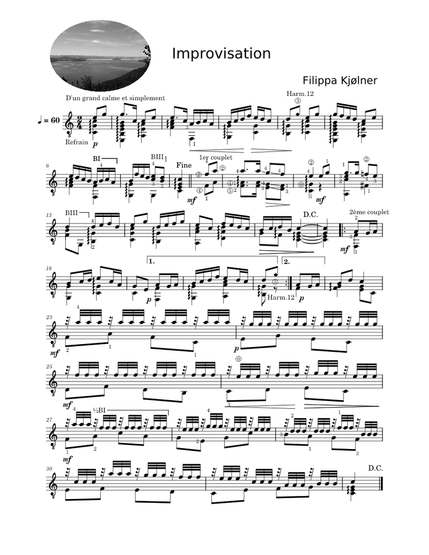 Improvisation - piano tutorial