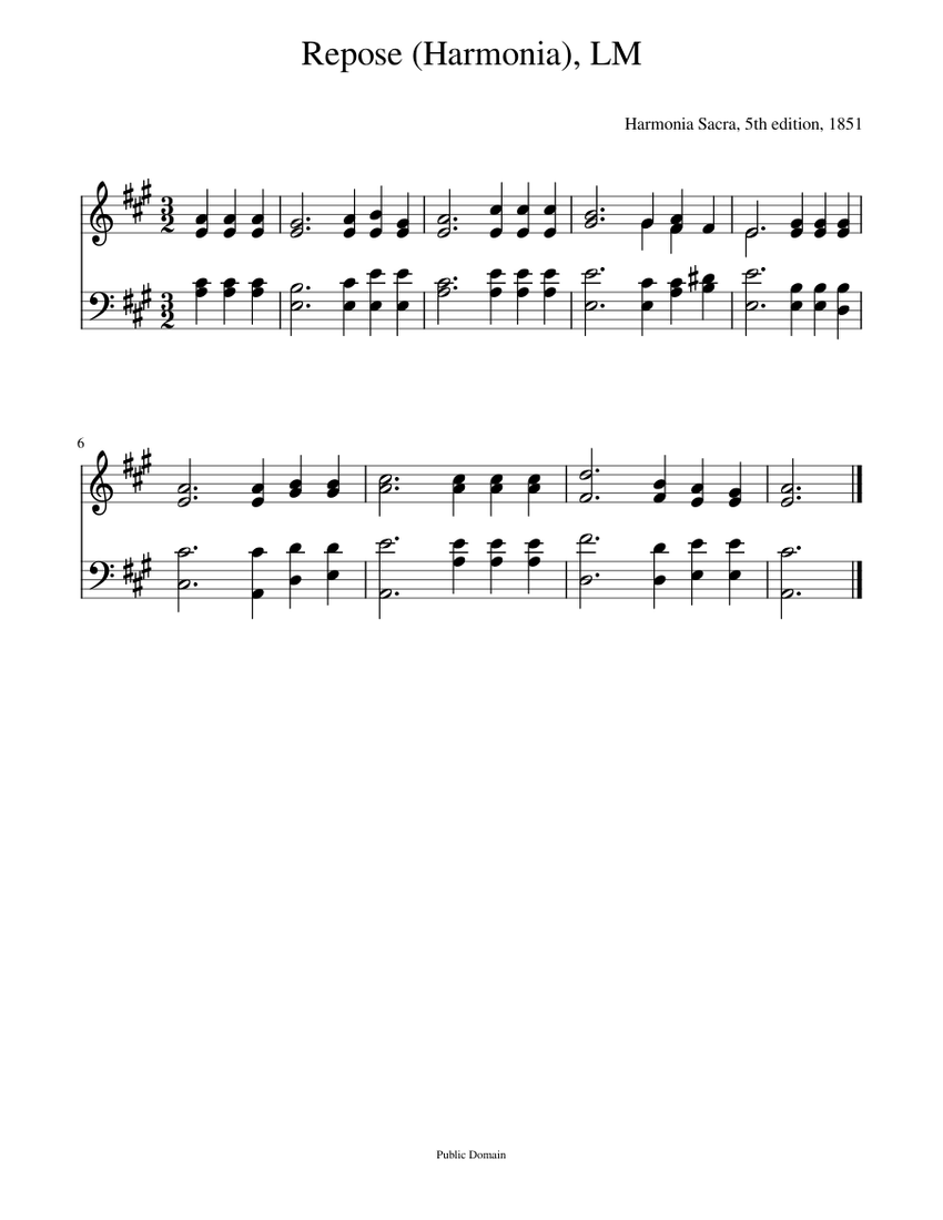 Repose (Harmonia) - Thomas Thorley Sheet music for Piano (Piano Duo ...