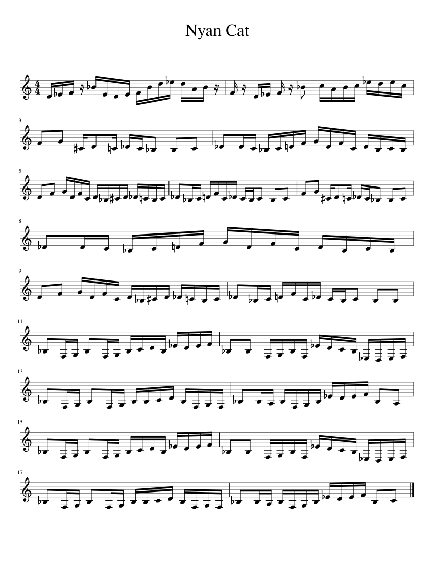 nyan cat keyboard tutorial