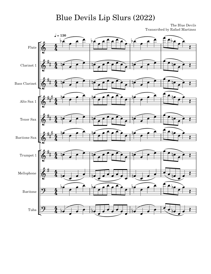 Blue Devils Warmups – The Blue Devils Blue Devils Lip Slurs (2022 ...