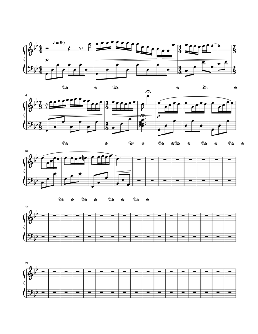 Spring waltz Sheet music for Piano (Solo) | Musescore.com