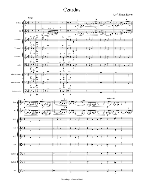 string orchestra arrangements