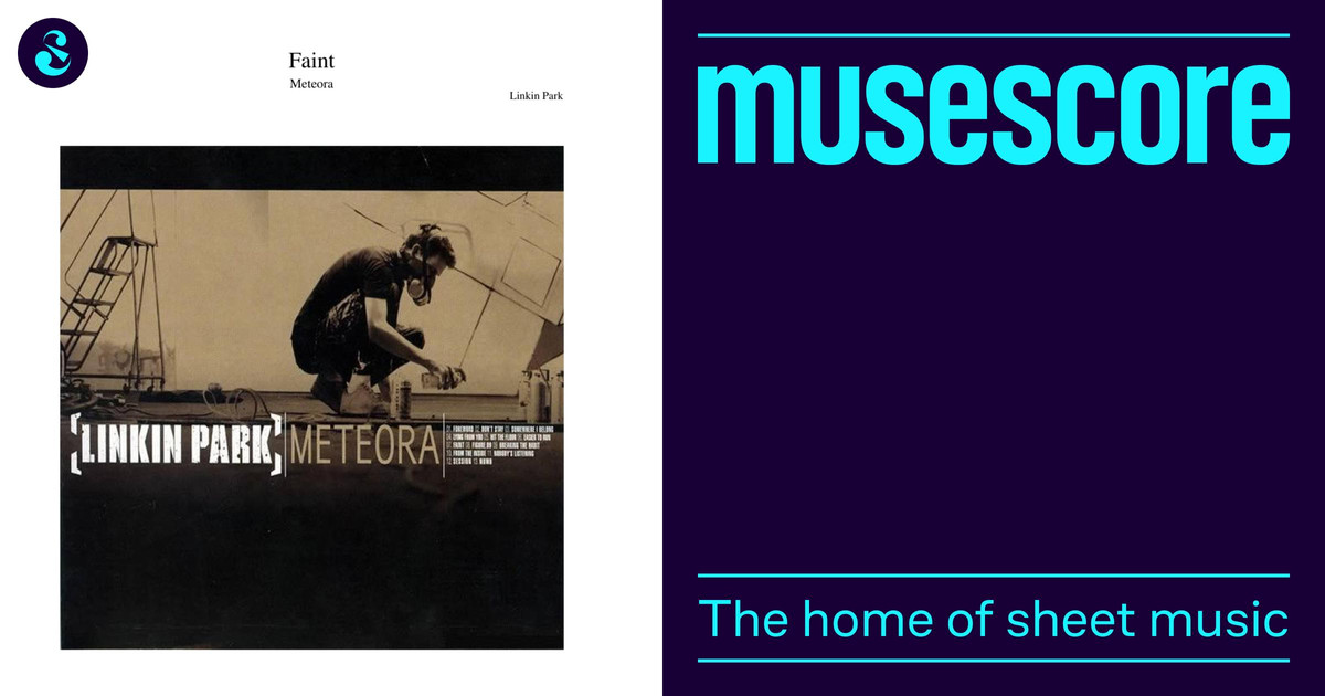 Faint – Linkin Park Sheet Music for Saxophone tenor, Guitar, Bass ...