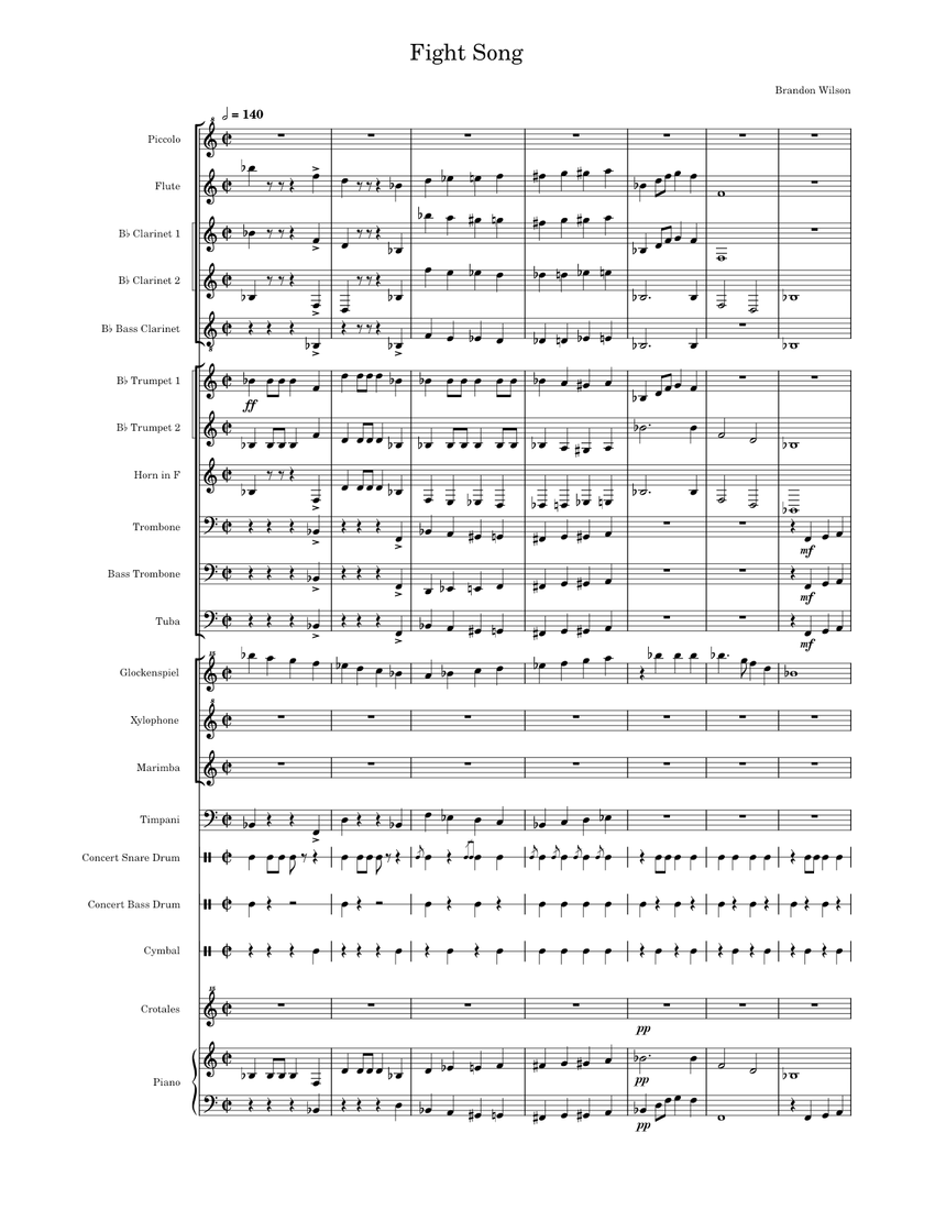 Fight Song - piano tutorial