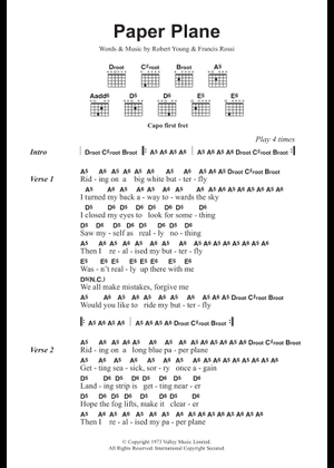 down down guitar chords