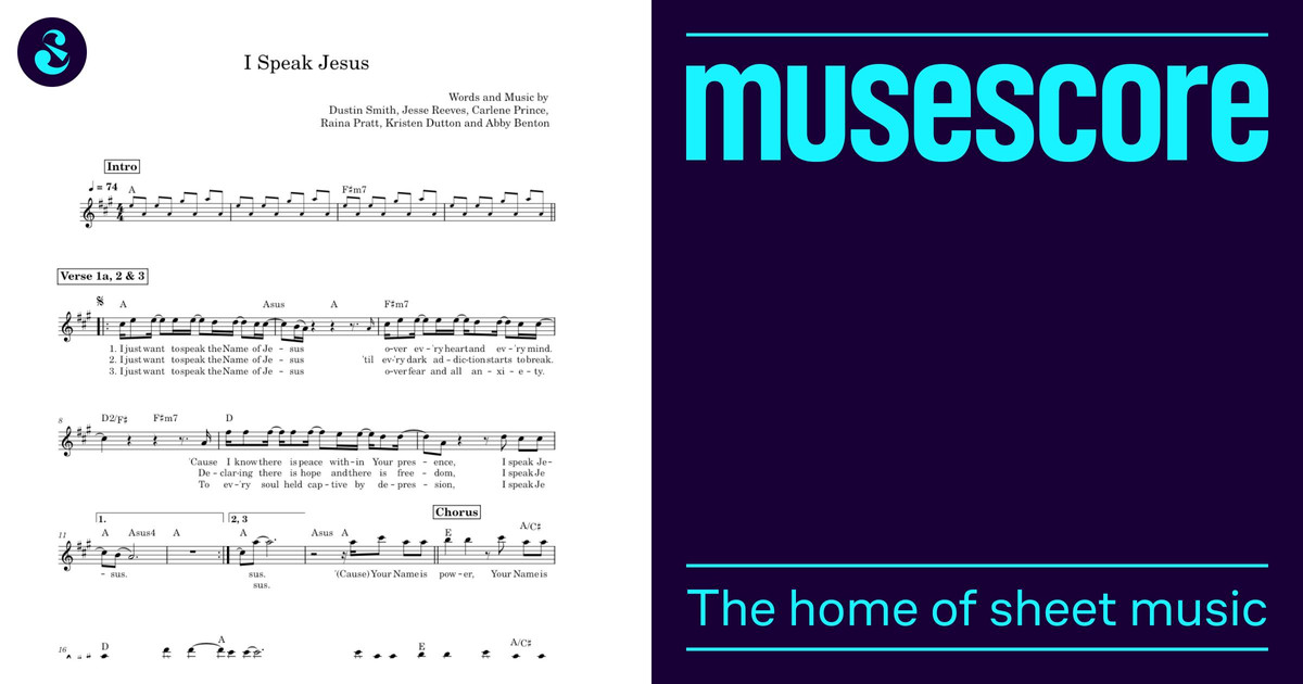 I Speak Jesus - DUSTIN SMITH, ABBY BENTON, CARLENE PRINCE, JESSE REEVES ...