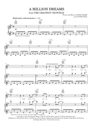 MILLION DREAMS STRINGS (bass part added as of 3-22-2022; Cello ...