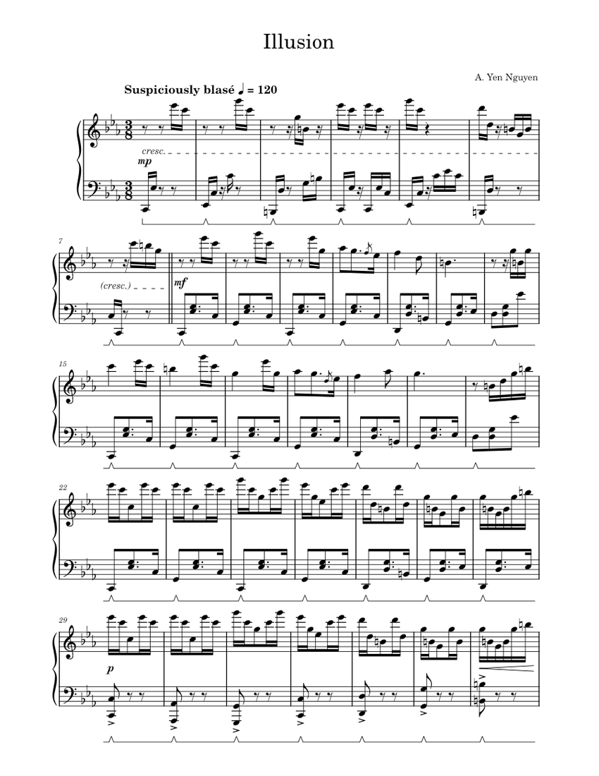 Illusion - piano tutorial