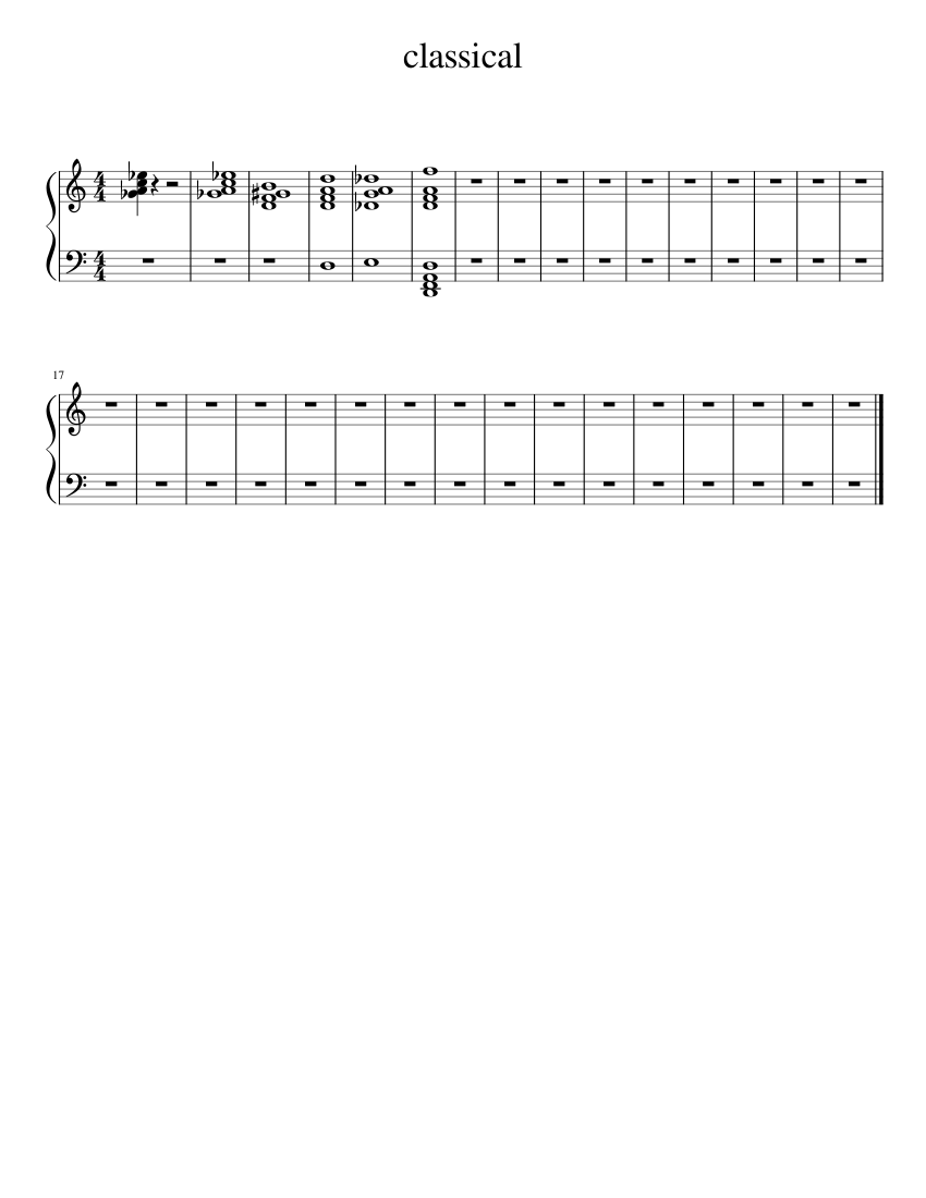 classical Sheet music for Piano (Solo) Easy | Musescore.com
