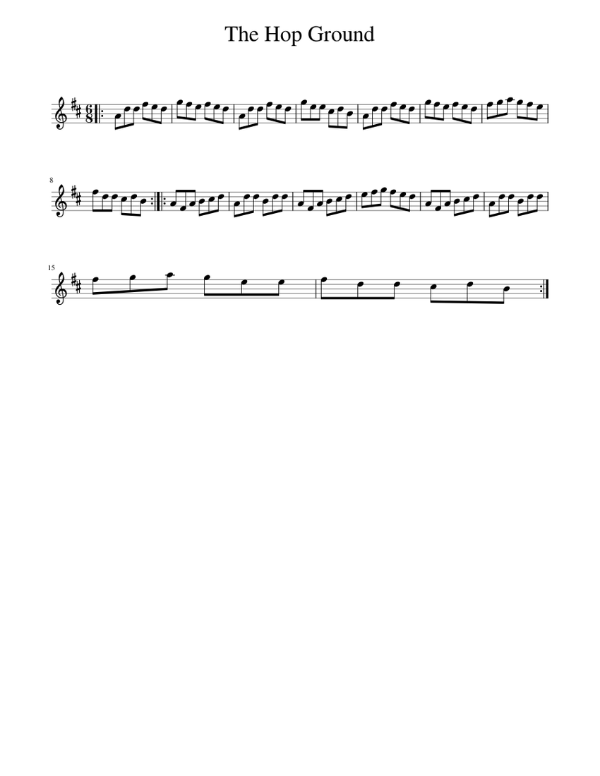 The Hop Ground Sheet music for Piano (Solo) Easy | Musescore.com